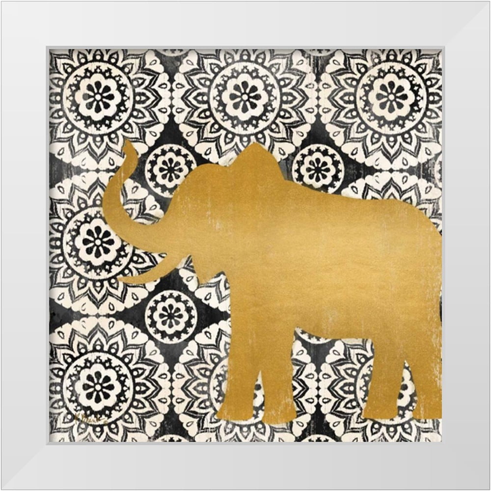 Brent, Paul 20x20 White Modern Wood Framed Museum Art Print Titled ...