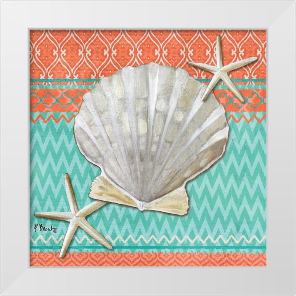 Brent, Paul 20x20 White Modern Wood Framed Museum Art Print Titled ...