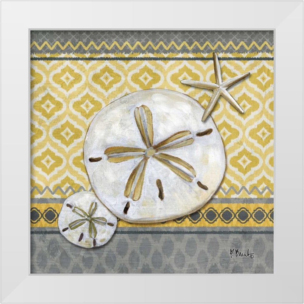 Brent, Paul 20x20 White Modern Wood Framed Museum Art Print Titled ...