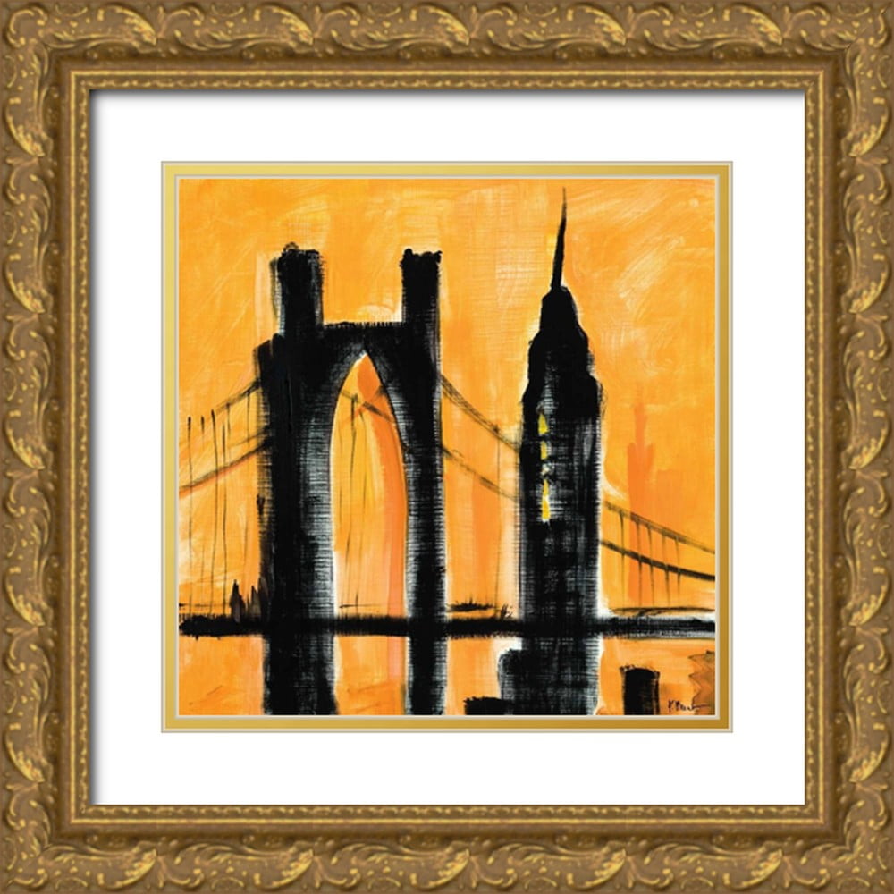 Brent, Paul 26x26 Gold Ornate Wood Framed with Double Matting Museum Art Print Titled - Amber ...