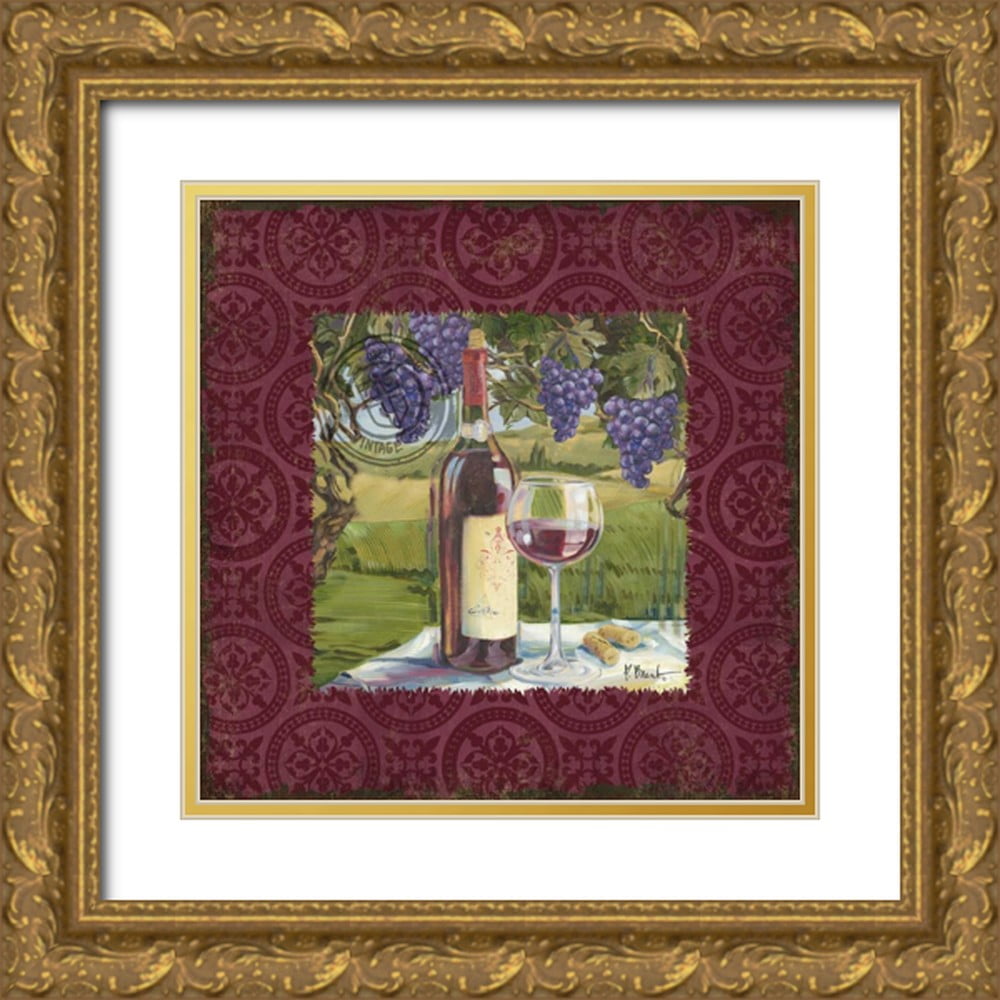 Brent, Paul 26x26 Gold Ornate Wood Framed with Double Matting Museum Art Print Titled - At the ...