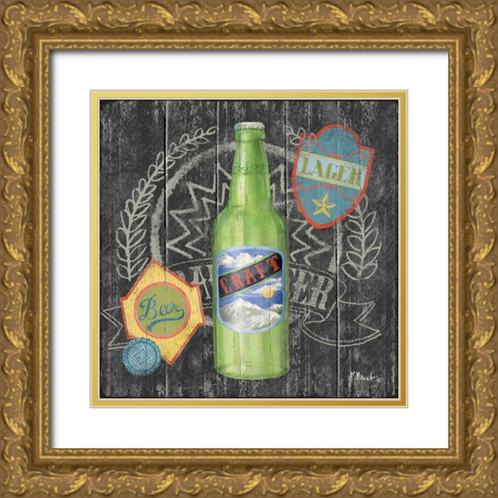 Brent, Paul 26x26 Gold Ornate Wood Framed with Double Matting Museum Art Print Titled - Craft ...