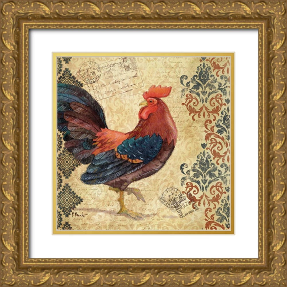 Brent, Paul 26x26 Gold Ornate Wood Framed with Double Matting Museum Art Print Titled - Gourmet ...