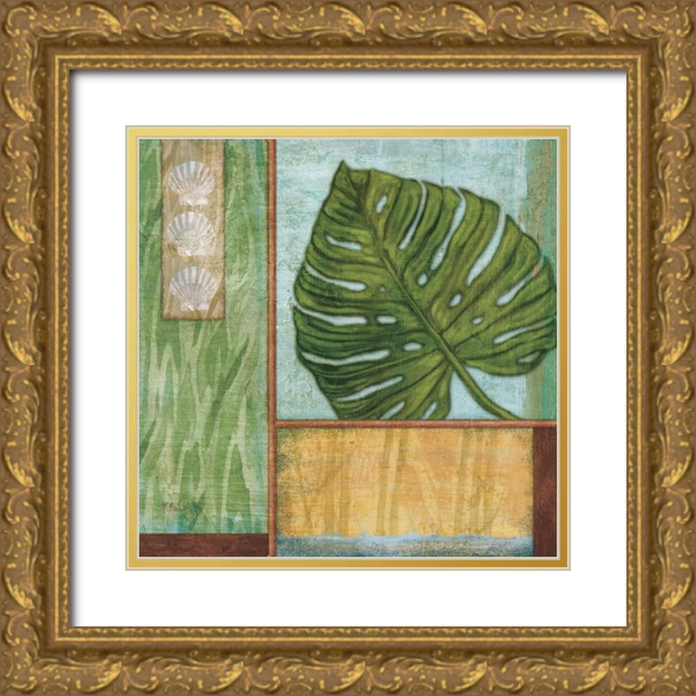 Brent, Paul 26x26 Gold Ornate Wood Framed with Double Matting Museum Art Print Titled - La Palma ...
