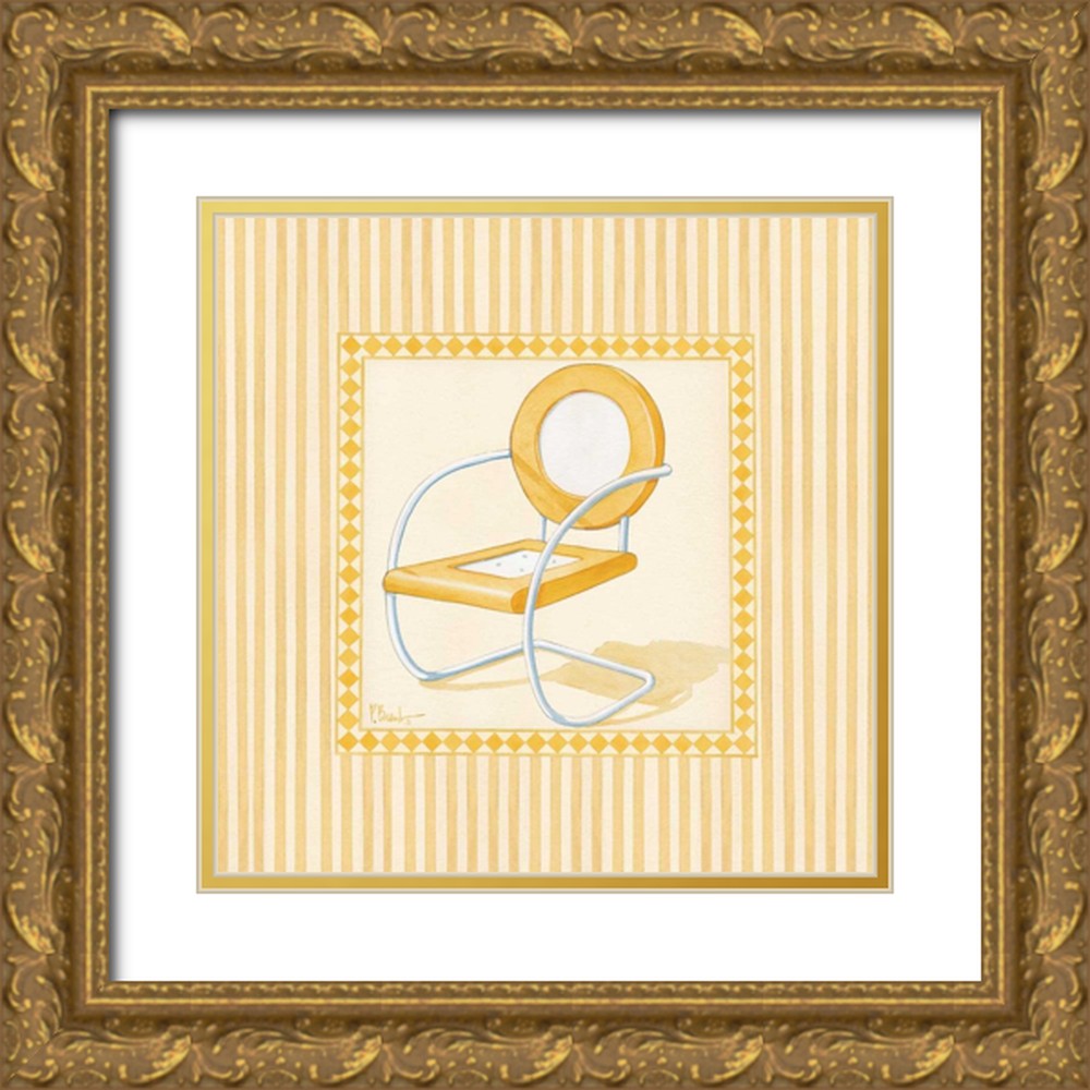 Brent, Paul 26x26 Gold Ornate Wood Framed with Double Matting Museum Art Print Titled - Retro ...