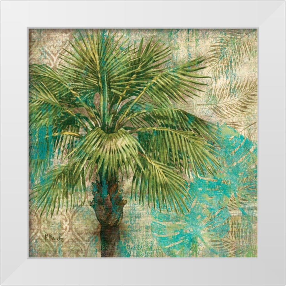 Brent, Paul 26x26 White Modern Wood Framed Museum Art Print Titled ...