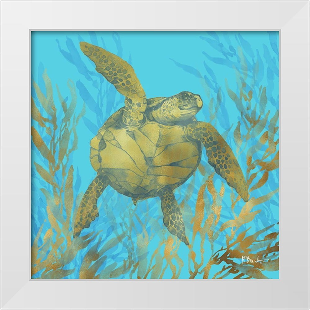 Brent, Paul 26x26 White Modern Wood Framed Museum Art Print Titled ...