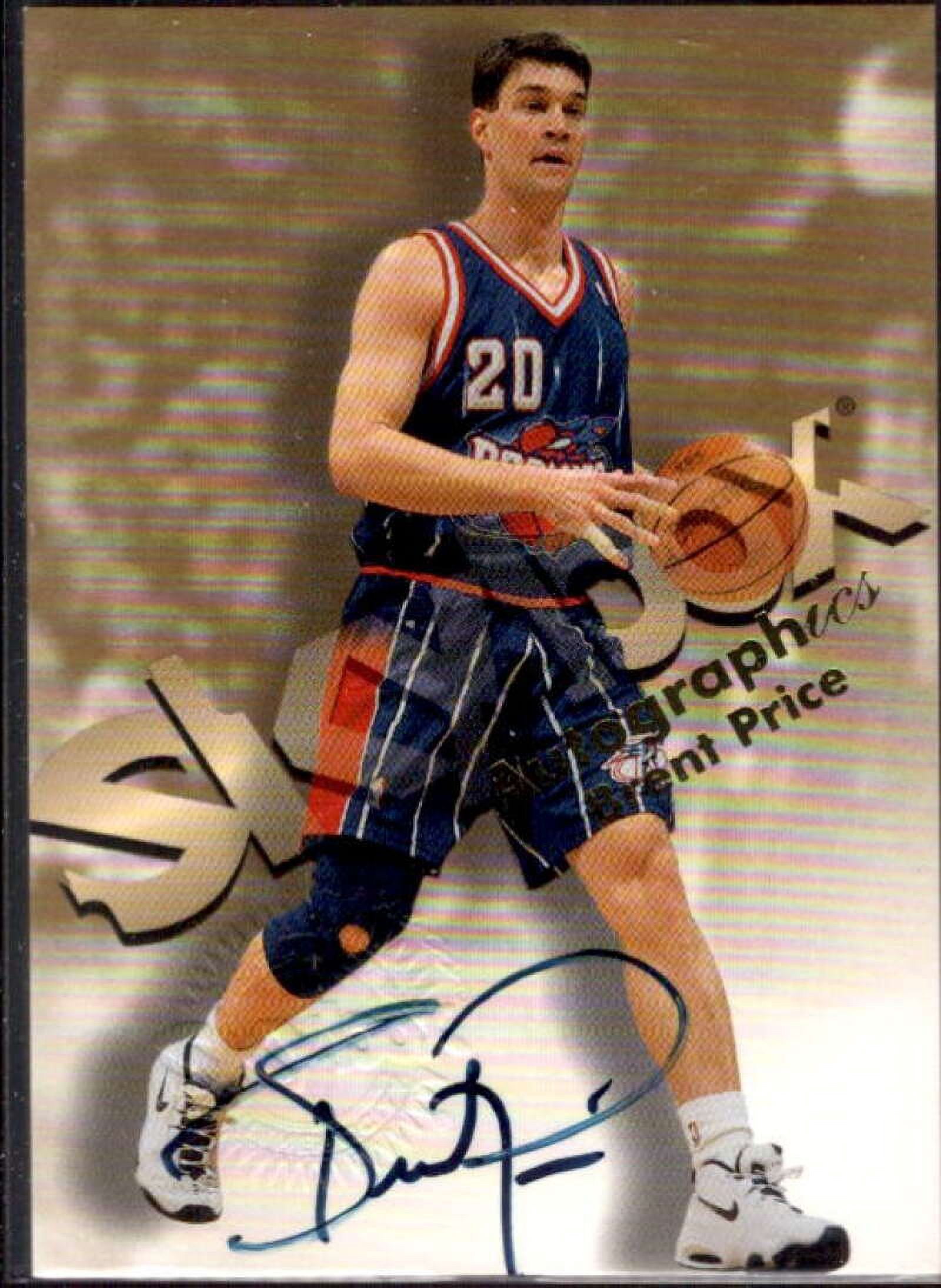 Brent Price Card 1998-99 SkyBox Premium Autographics #99 - Walmart.com