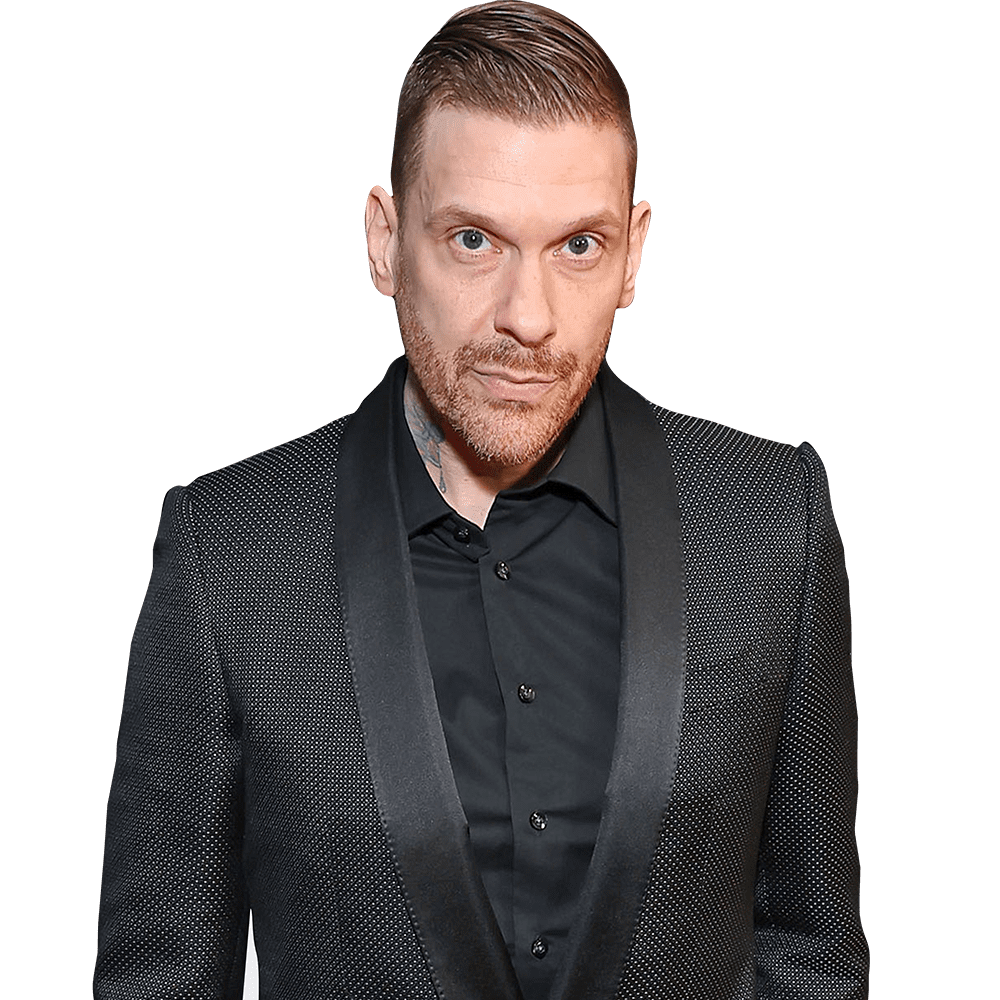 Brent Smith (Black Suit) Half Body Buddy Cutout - Walmart.com