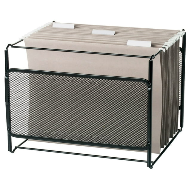 Brenton Studio™ Metro Mesh File Holder, Black - Walmart.com