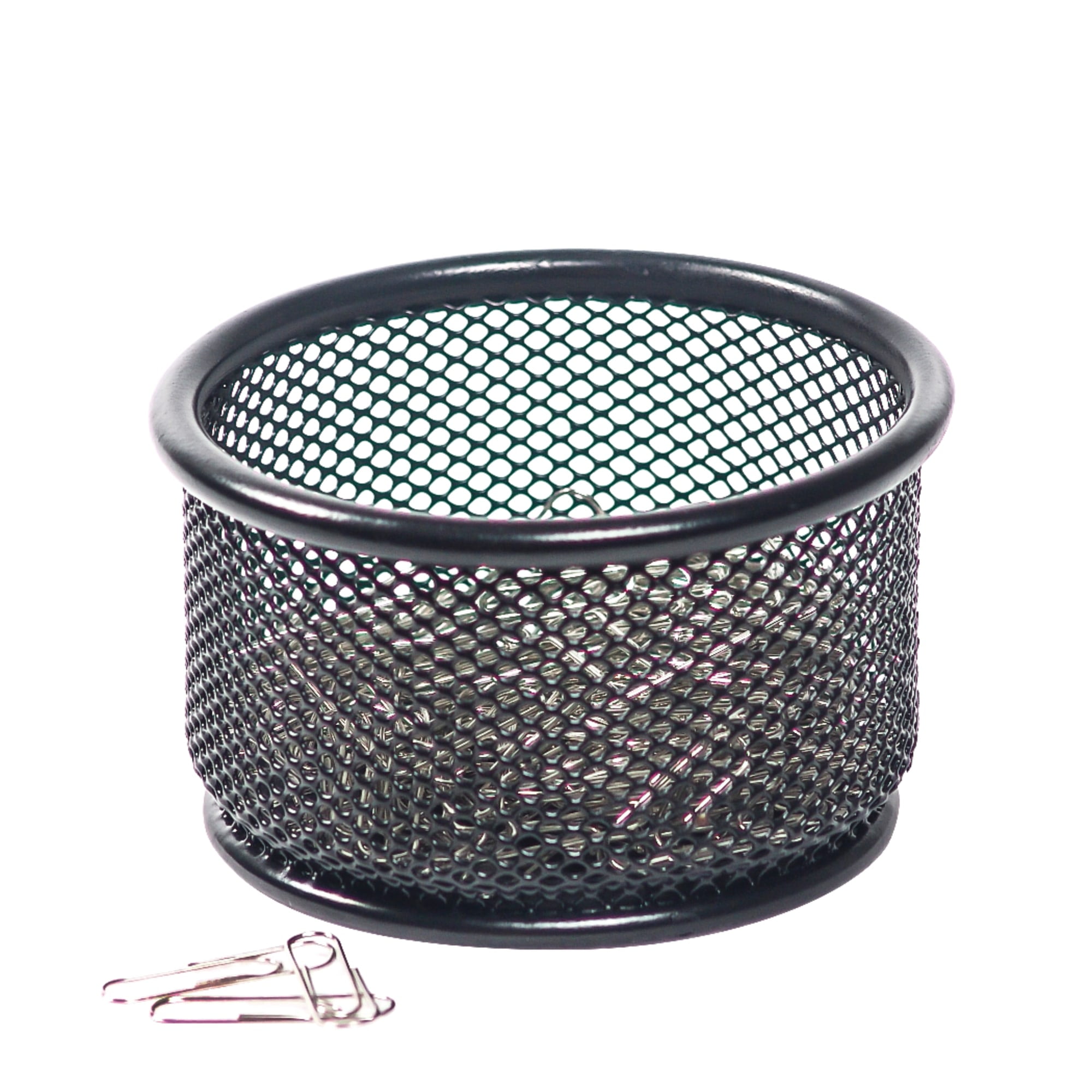 Brenton Studio™ Metro Mesh Paper Clip Holder, Black - Walmart.com