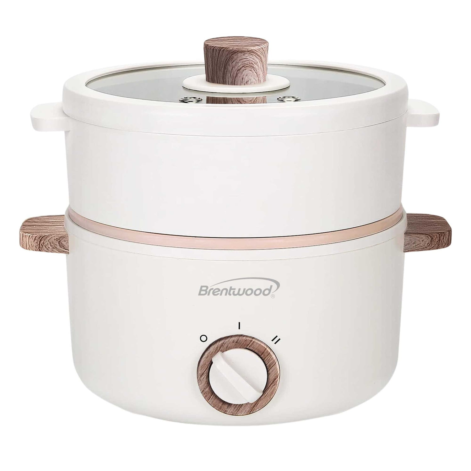 Brentwood Electric Hot Pot Cooker - 1.6-Qt. - Walmart.com