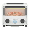 Brentwood 500-Watt Stainless Steel Mini Countertop Toaster Oven, 183-Cu ...
