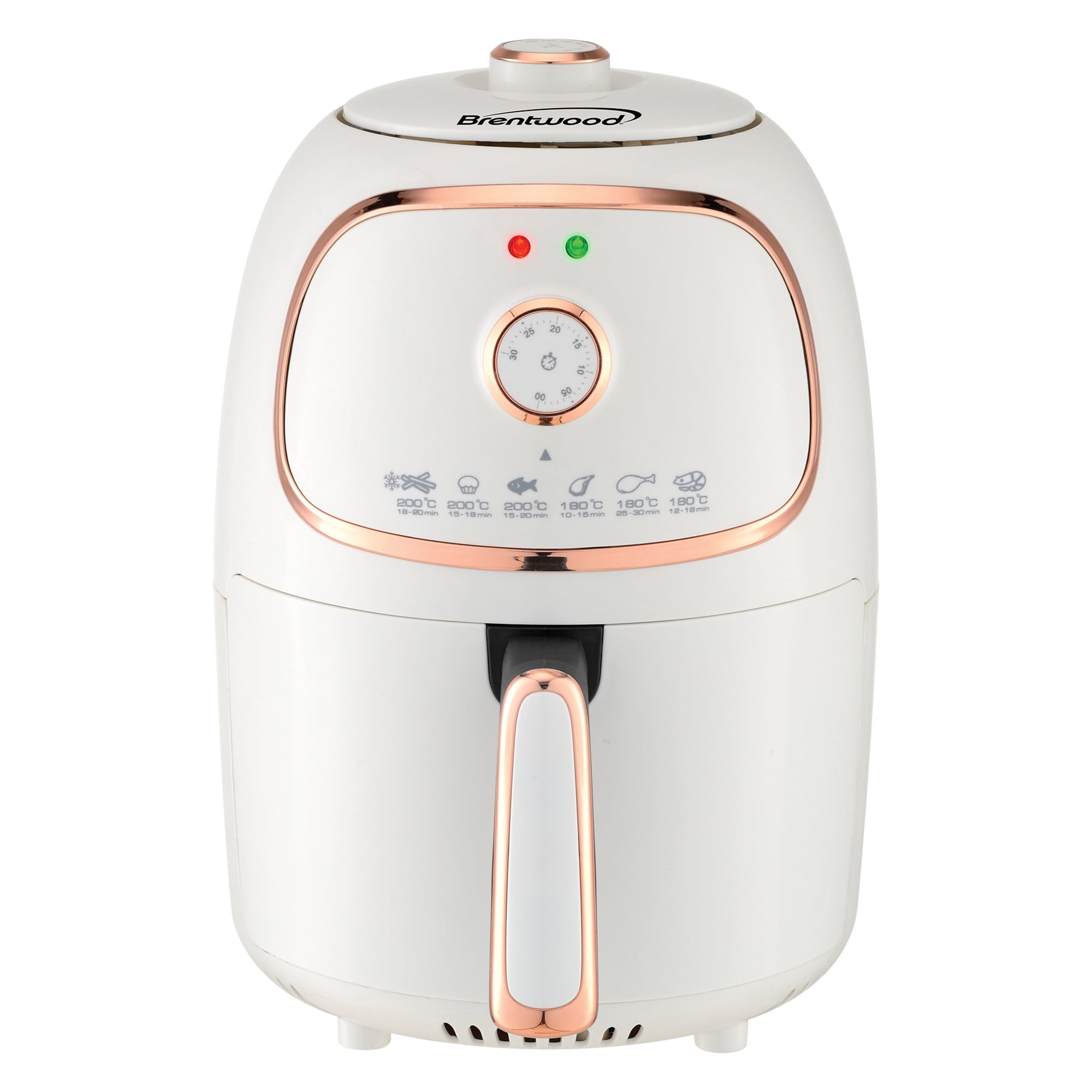 Brentwood 2-Qt. Oil Less Dry Meat 1,200-Watt Electric Air Fryer with ...