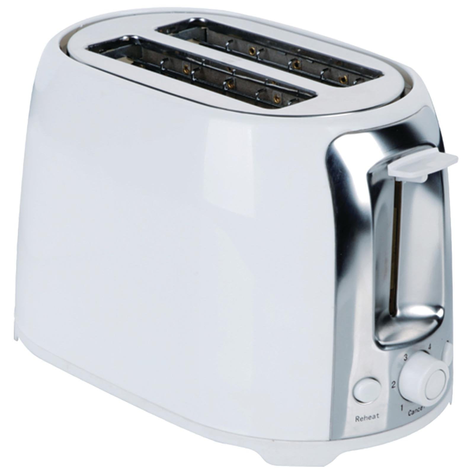 Brentwood 2-Slice Cool-Touch Toaster with Extra-Wide Slots (White and ...