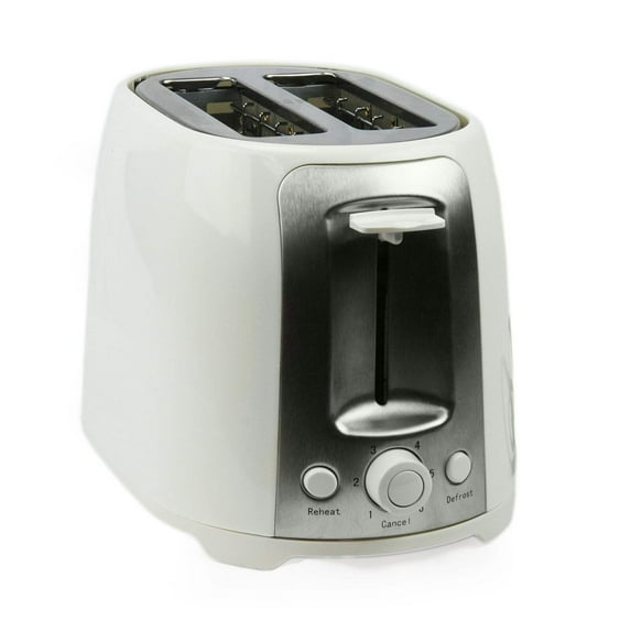 Brentwood 2-Slice Cool-Touch Toaster with Extra-Wide Slots (White and ...