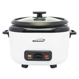 Brentwood 5-Cups Uncooked/10-Cups Cooked Electric Rice Cooker with ...