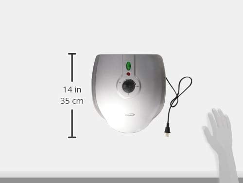 Brentwood AR-136 6 Piece Non-Stick Arepa Maker Silver, 1" - Walmart.com