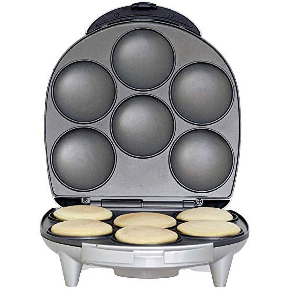 Brentwood AR-136 6 Piece Non-Stick Arepa Maker Silver, 1" - Walmart.com