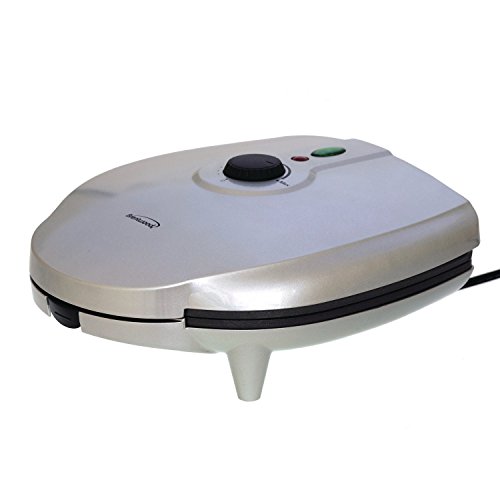 Brentwood AR-136 6 Piece Non-Stick Arepa Maker Silver, 1" - Walmart.com
