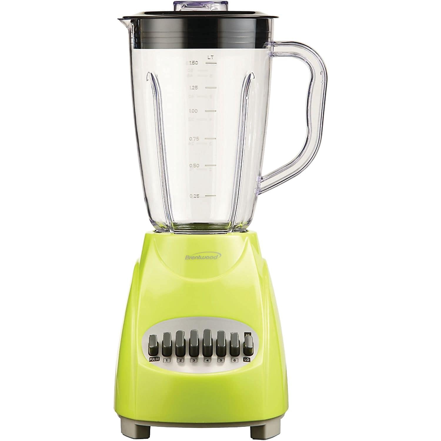 Brentwood, Electric Blender, 50 oz, Lime Green, 12-Speed + Pulse ...