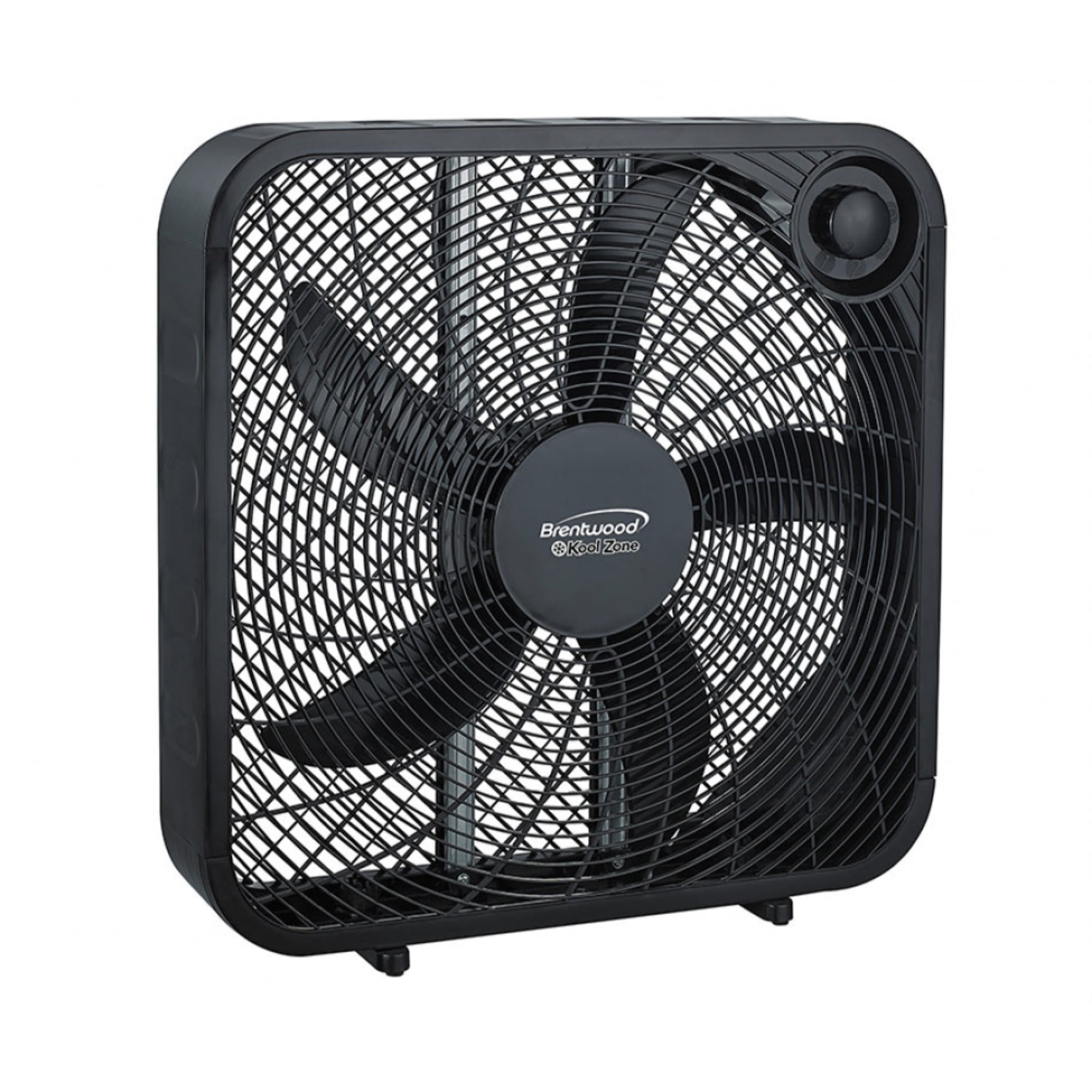 Brentwood Kool Zone 20 inch Box Fan, Black - Walmart.com
