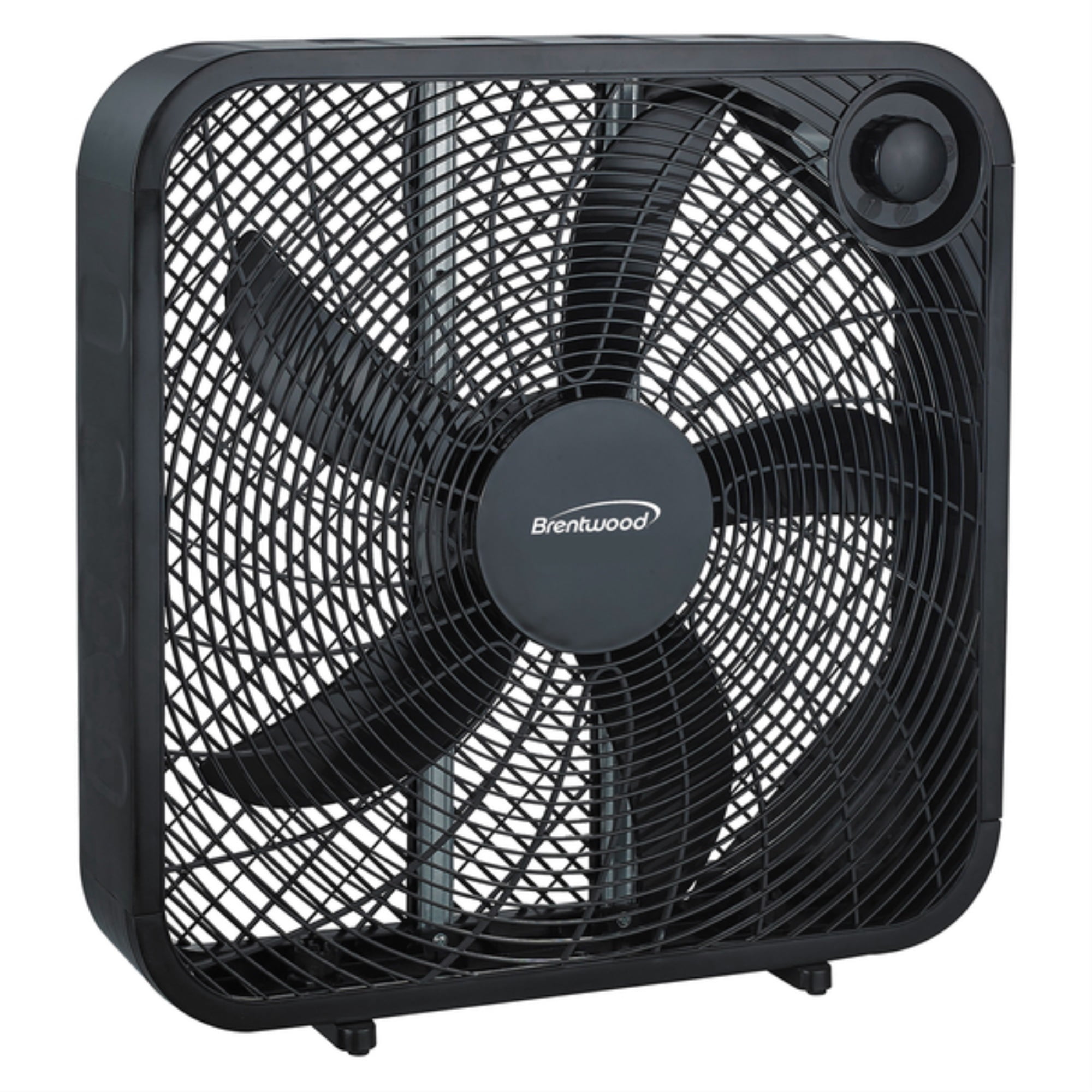 Brentwood Kool Zone 20 inch Box Fan, Black - Walmart.com