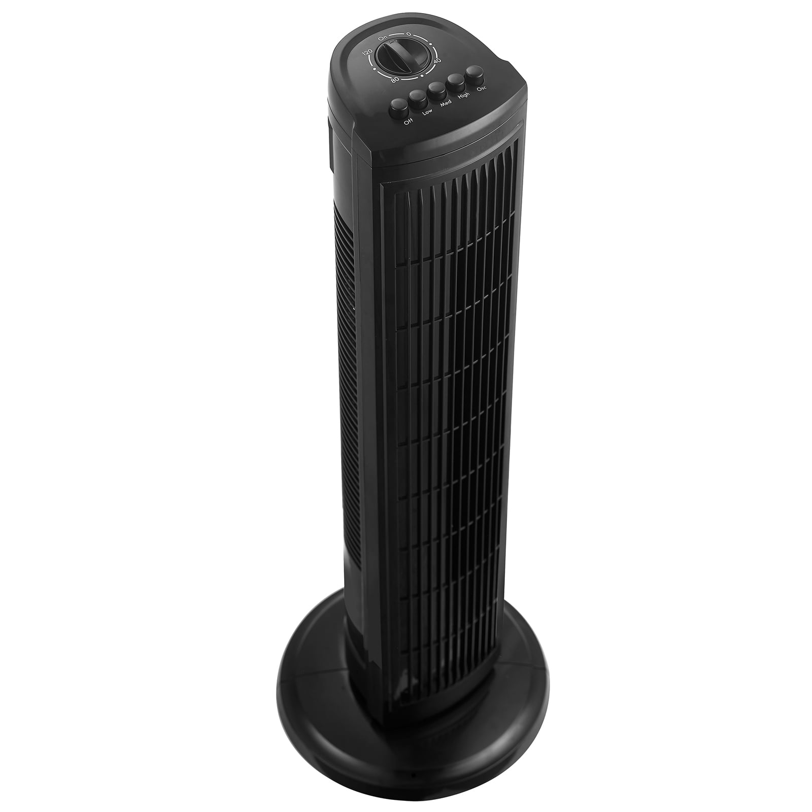 Brentwood Kool Zone 3-Speed 30" Oscillating Tower Fan, Black - Walmart.com