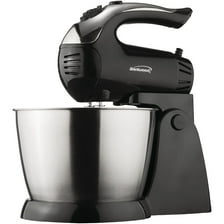 Farberware 5 qt Stand Mixer, Gray with Dough Hook, Paddle, Whisk ...