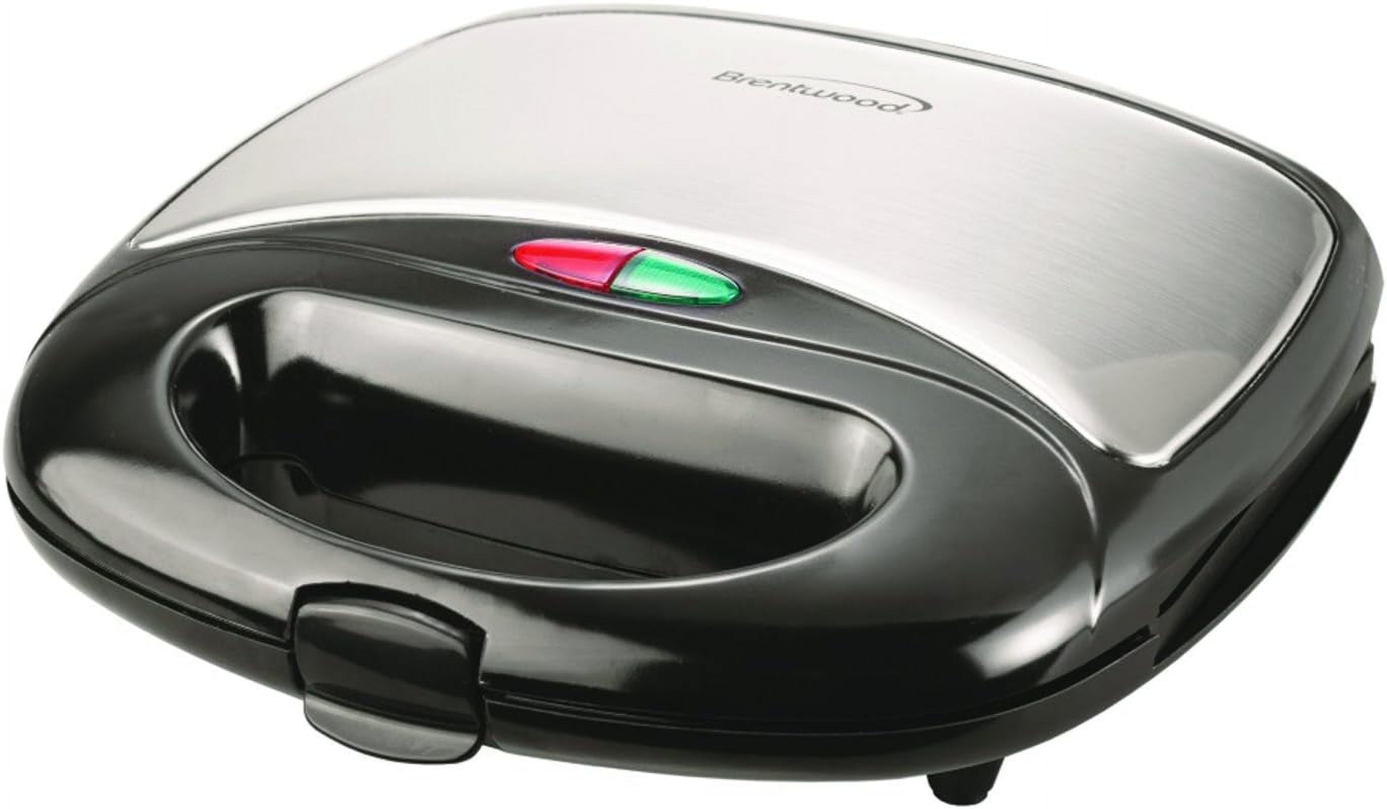 Brentwood Non-Stick Panini Press & Sandwich Maker in Black and Silver ...