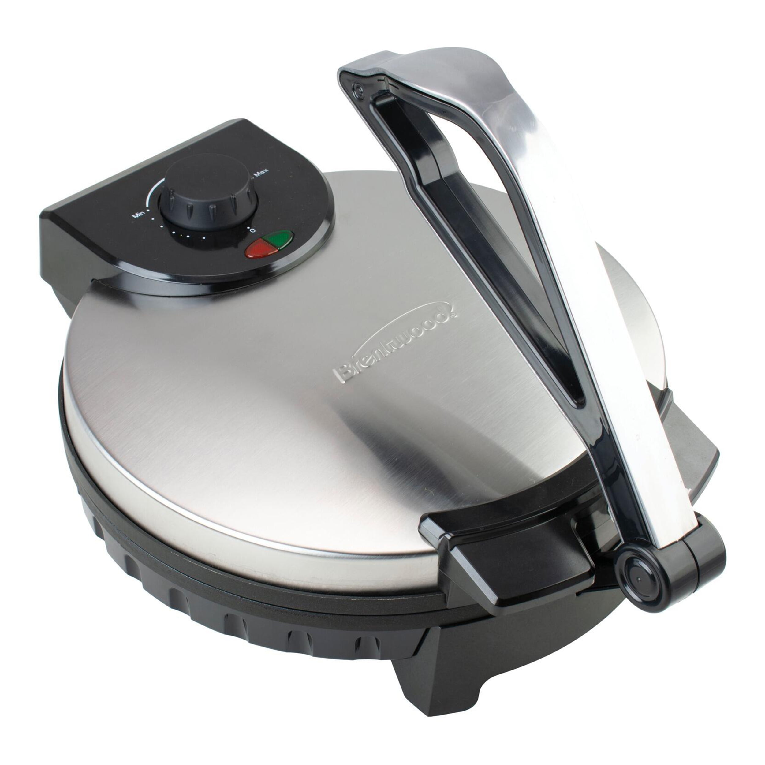 Brentwood 12 Inch Stainless Steel Nonstick Electric Tortilla Maker ...