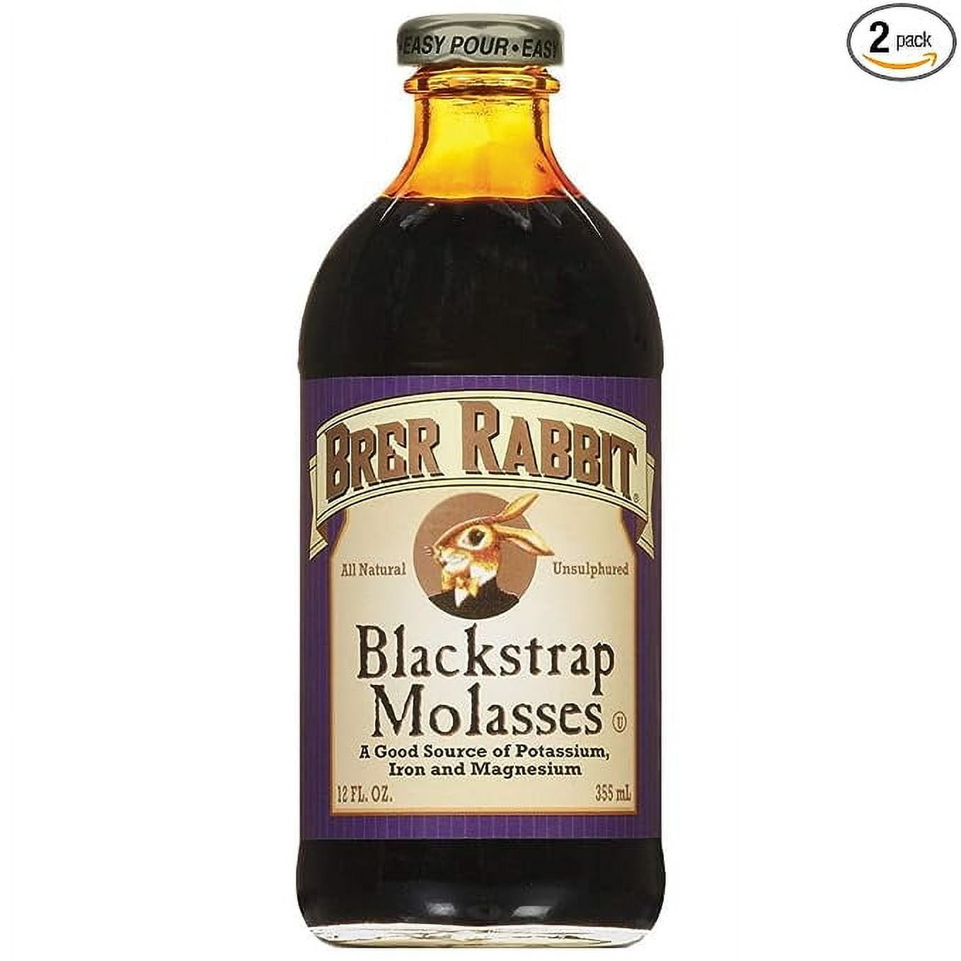 Brer Molasses Blackstrap 12 OZ (Pack of 2) - Walmart.com
