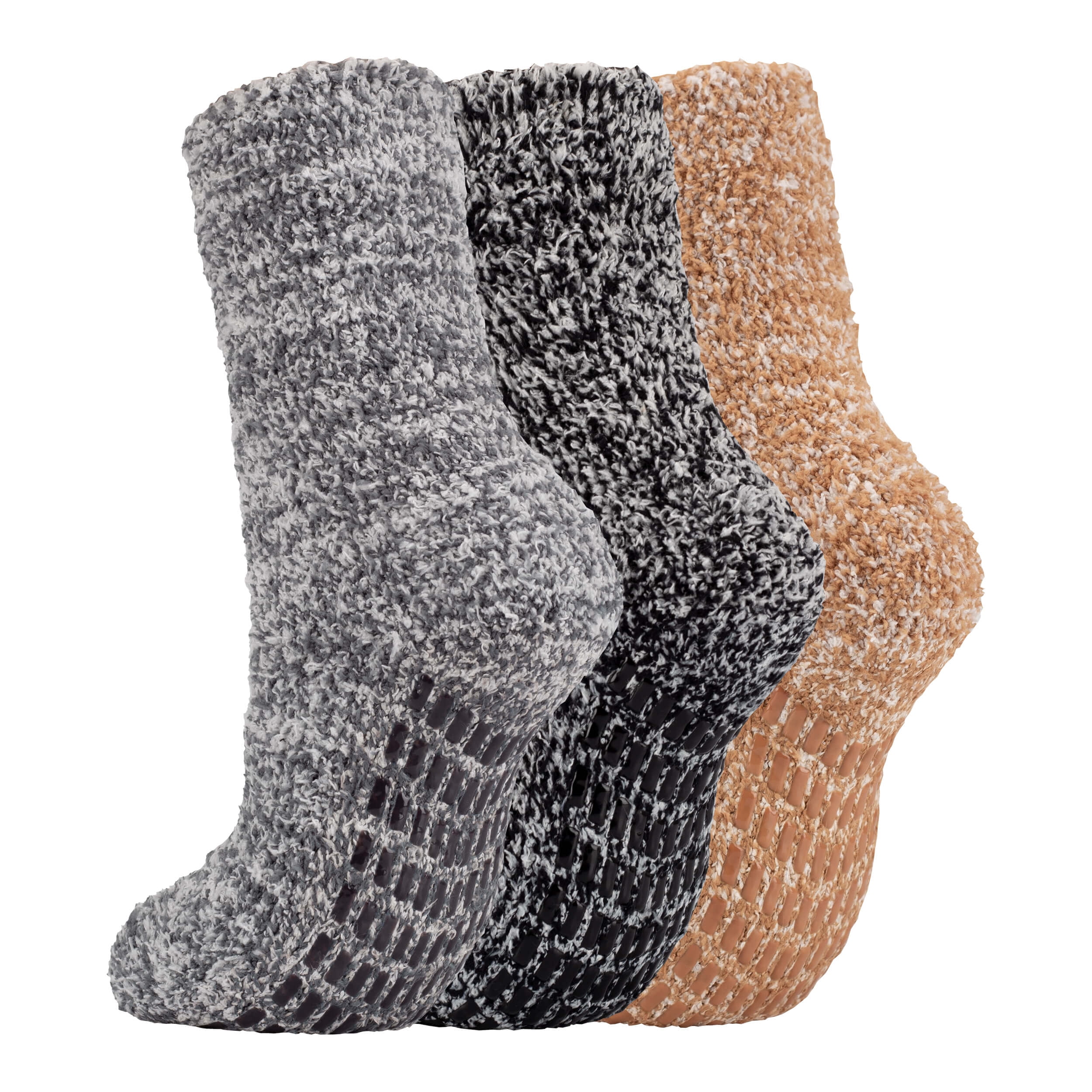Breslatte Slipper Socks Ultra-Thick Fuzzy Socks for Women Grip socks ...