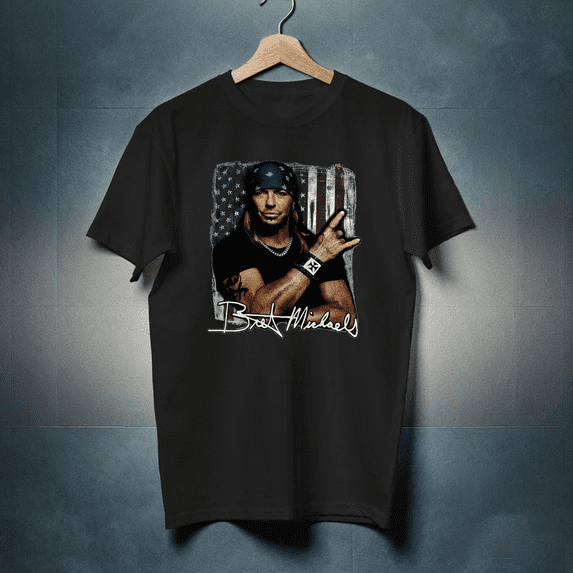Bret Michaels 2019 Rock The World Tour Shirt Unisex Black S-5XL ...