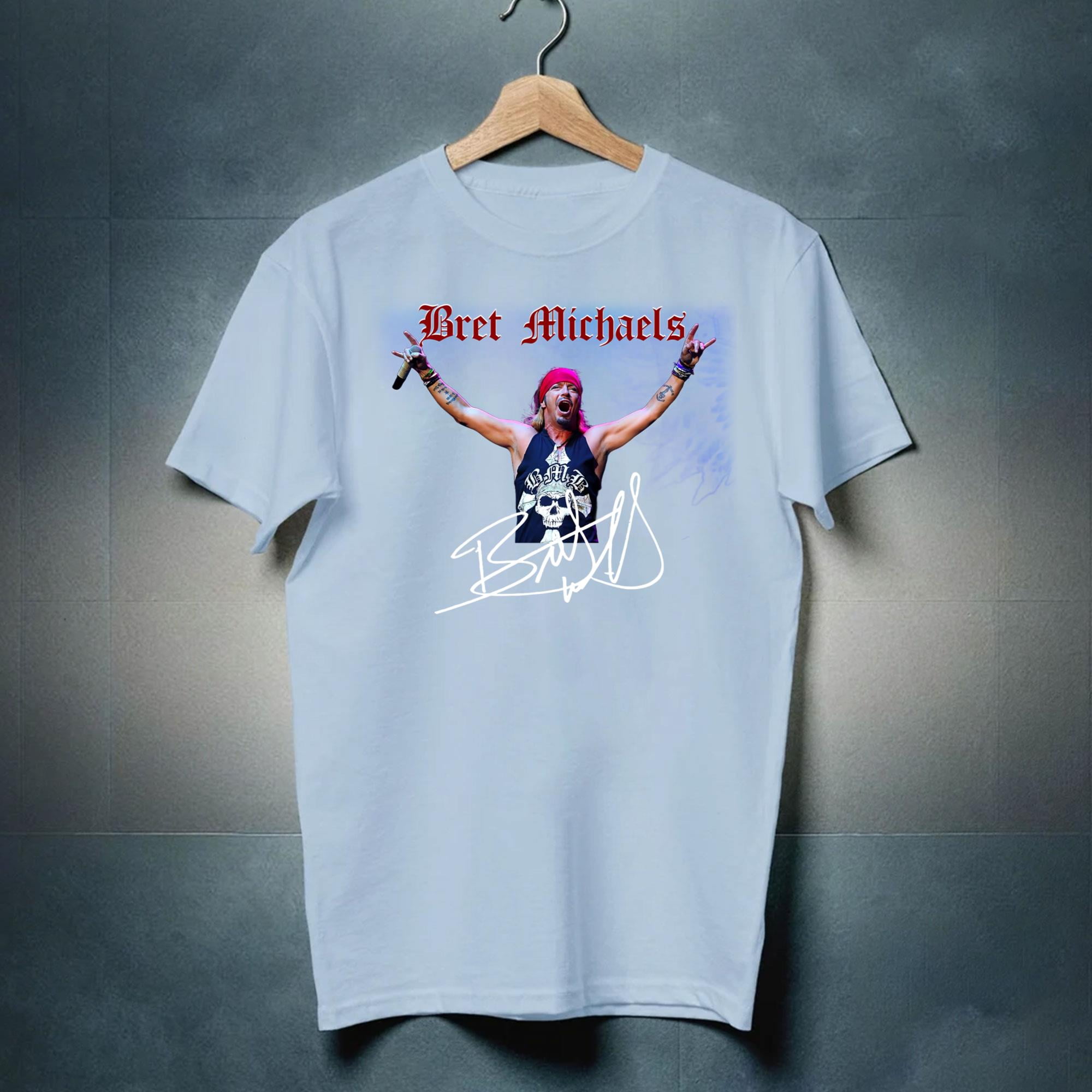 Bret Michaels Concert New Rare Gift For Fans Shirt Funny Vintage Gift ...