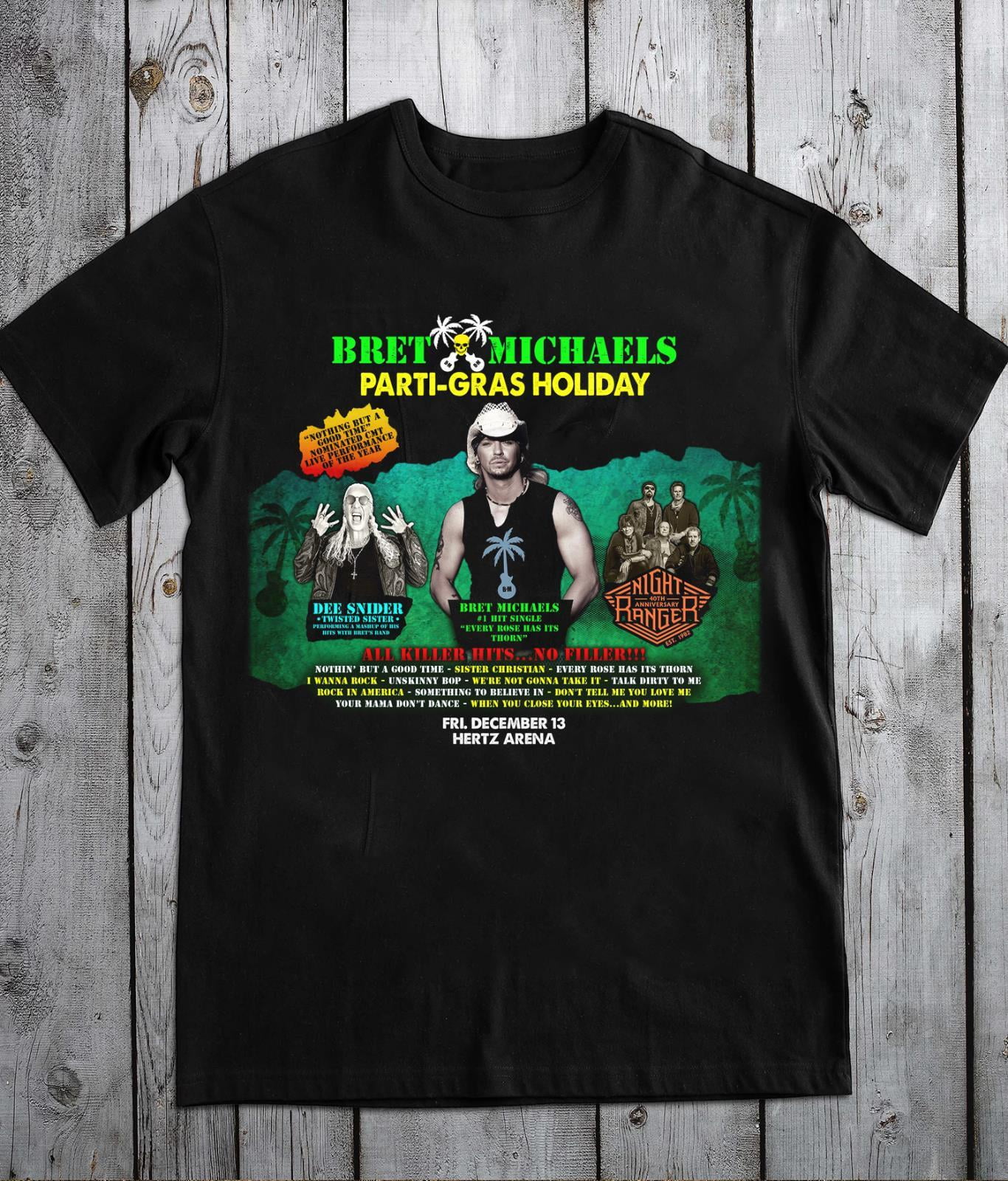 Bret Michaels NIGHT RANGER Tour 2024 Gift For Fan T shirt TMB2525 ...