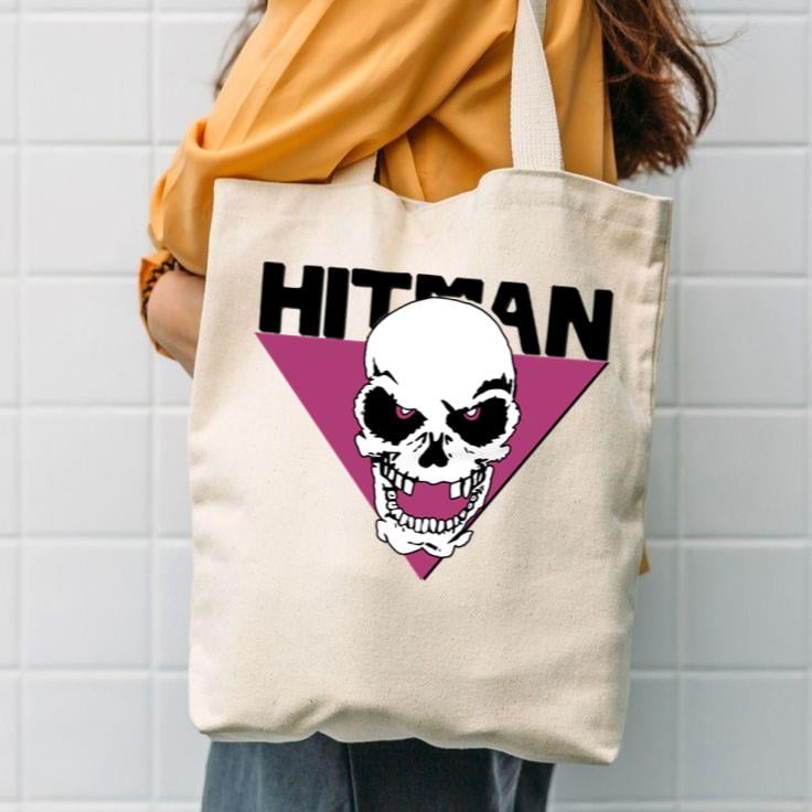 Bret The Hitman Hart T Bag Wrestling Tote Bag WWF WWE- 7 COLOR OPTIONS ...