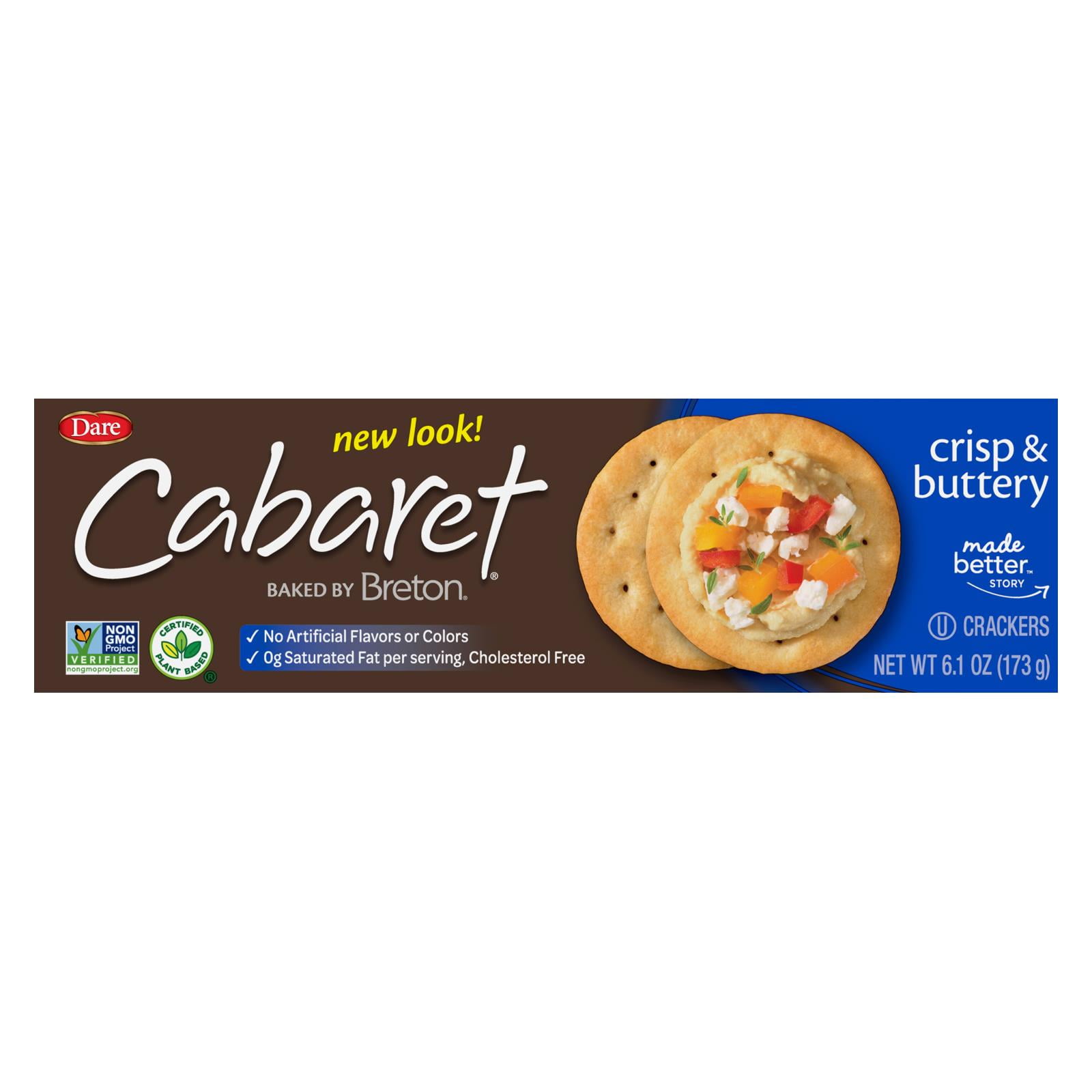 (Price/Case)Breton/dare - Crackers Cabaret - Case of 12-6.1 OZ ...
