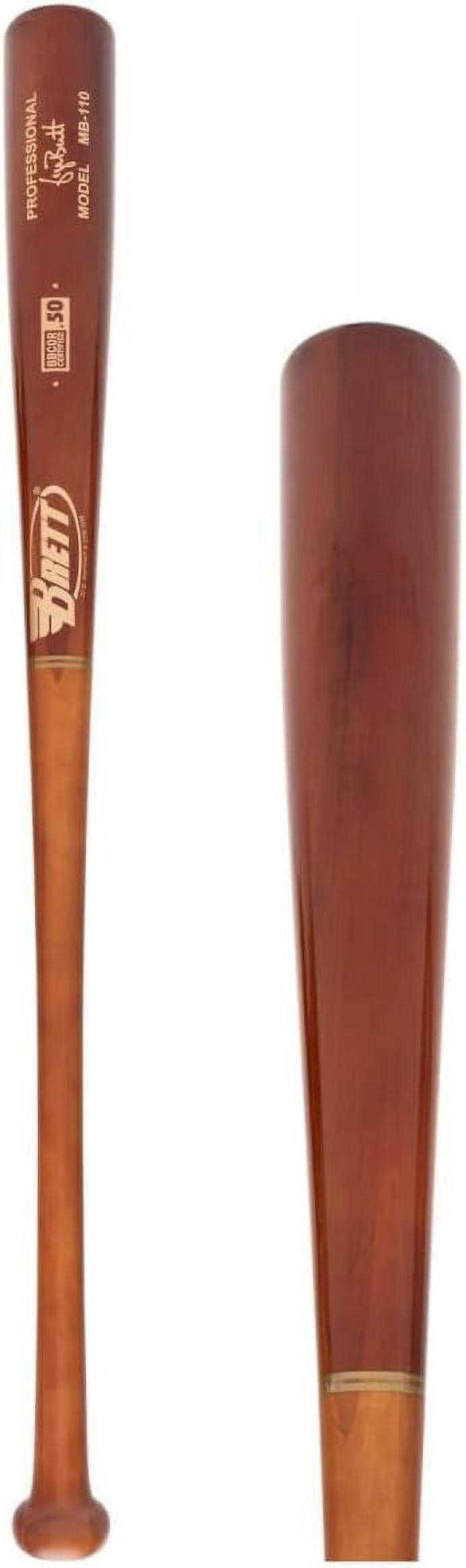 Brett Bros. Maple/Bamboo Wood BBCOR Baseball Bat: MB110 Adult 34 inch ...