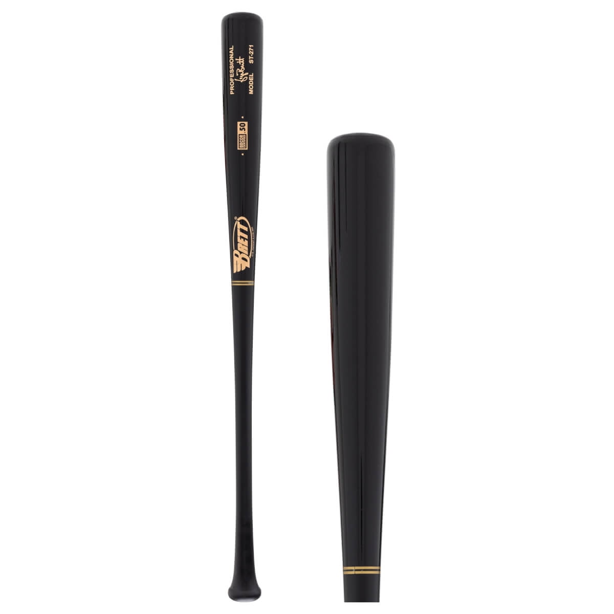 Brett Bros. ST-271 Ash Wood Baseball Bat, 32 Inch, Durable Laminated ...
