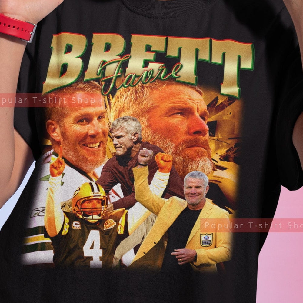 Brett Favre Vintage Unisex Shirt, Vintage Brett Favre Tshirt Gift For ...