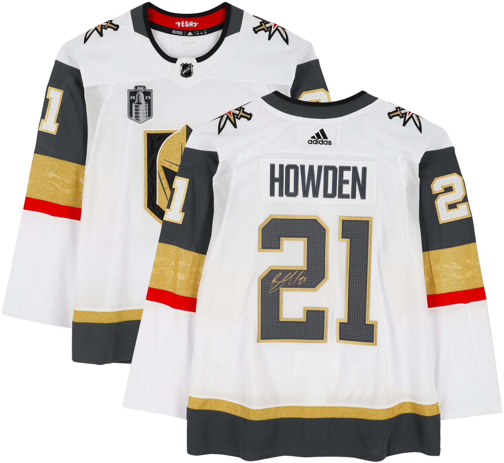 Brett Howden Vegas Golden Knights Autographed White Adidas Authentic ...