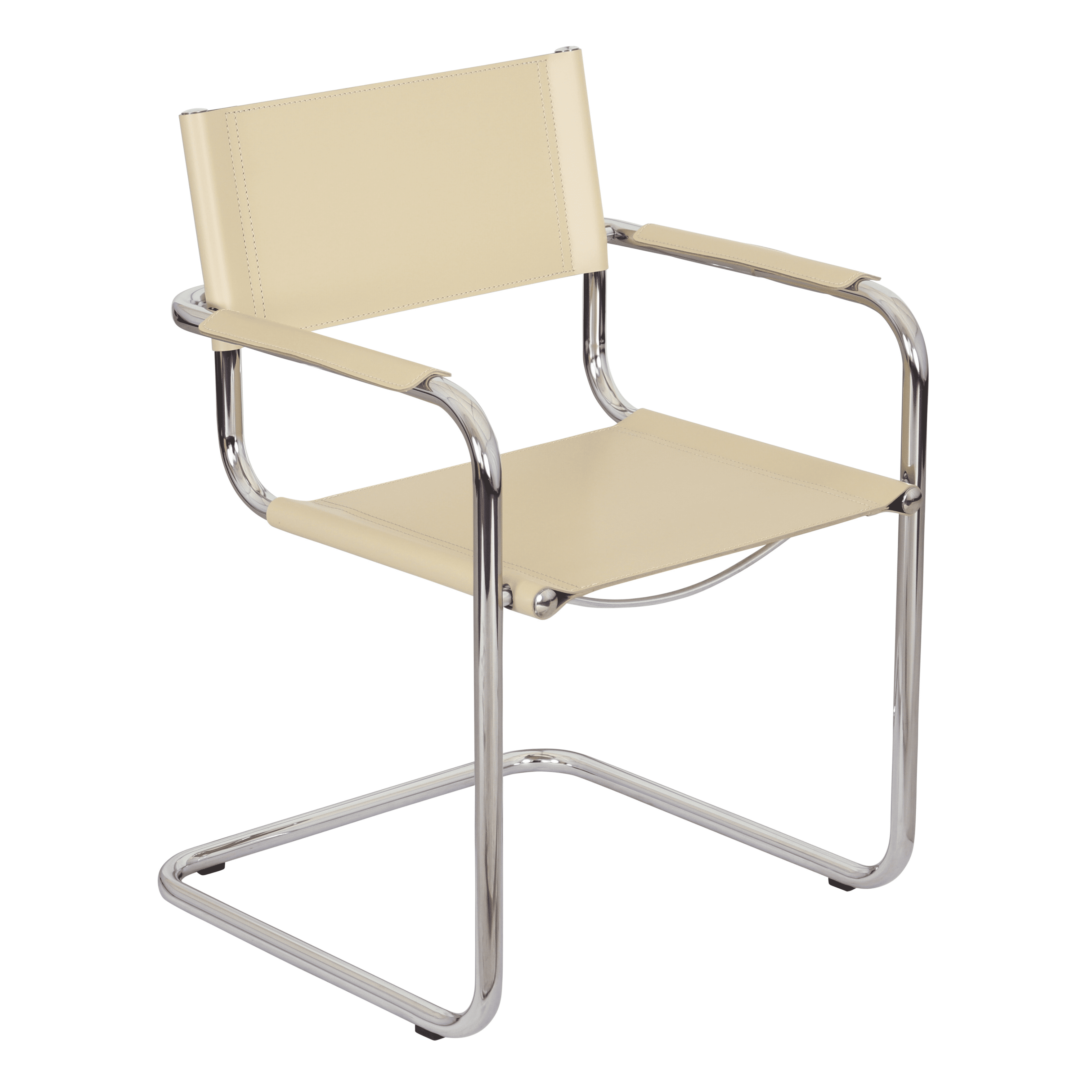 Breuer Chair Company Mart Stam Cantilever Armchair Arm Chair w/ Chrome ...