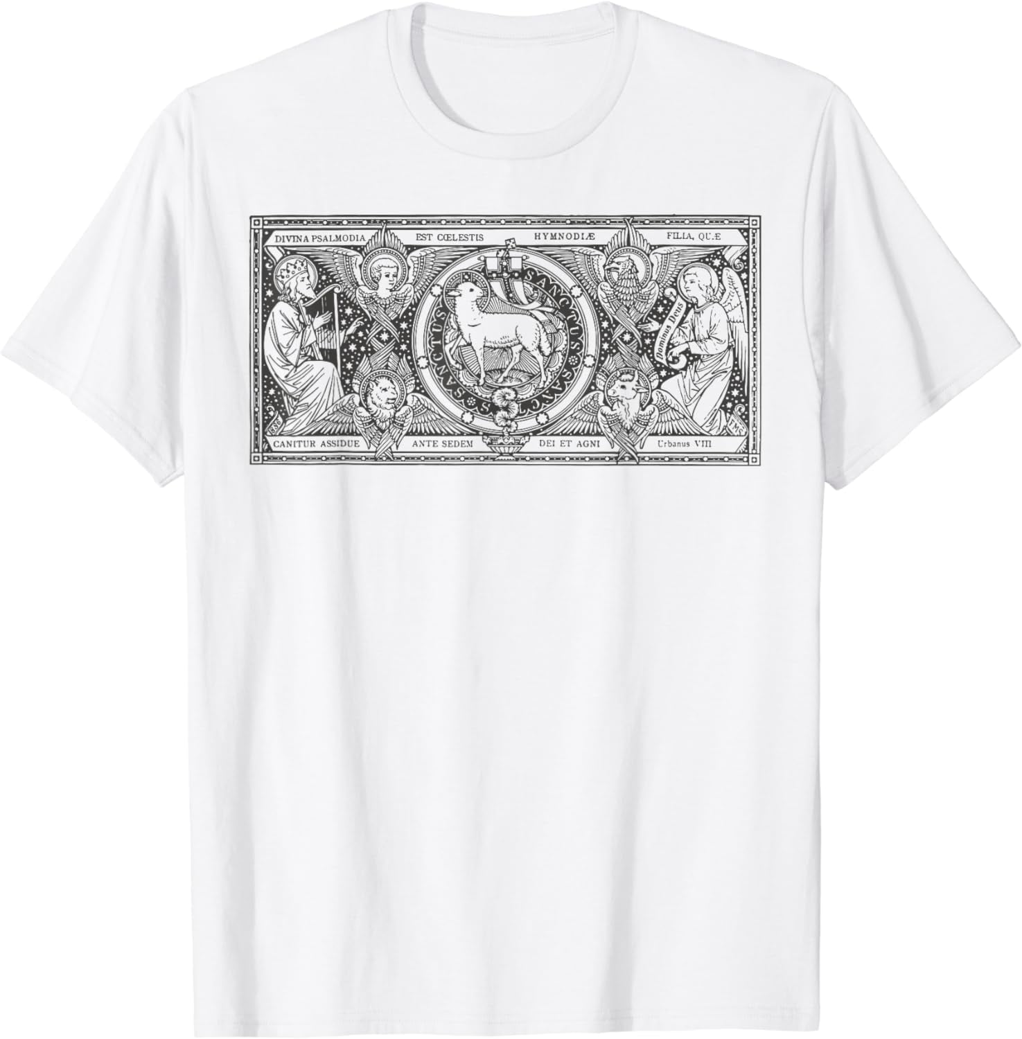 Breviarium Romanum Traditional Latin Mass Catholic FSSP Lamb T-Shirt ...