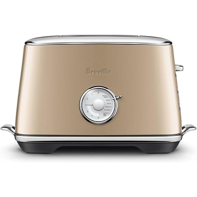 Breville 2 Slice Luxe Toaster BTA735RCH, Royal Champagne - Walmart.com