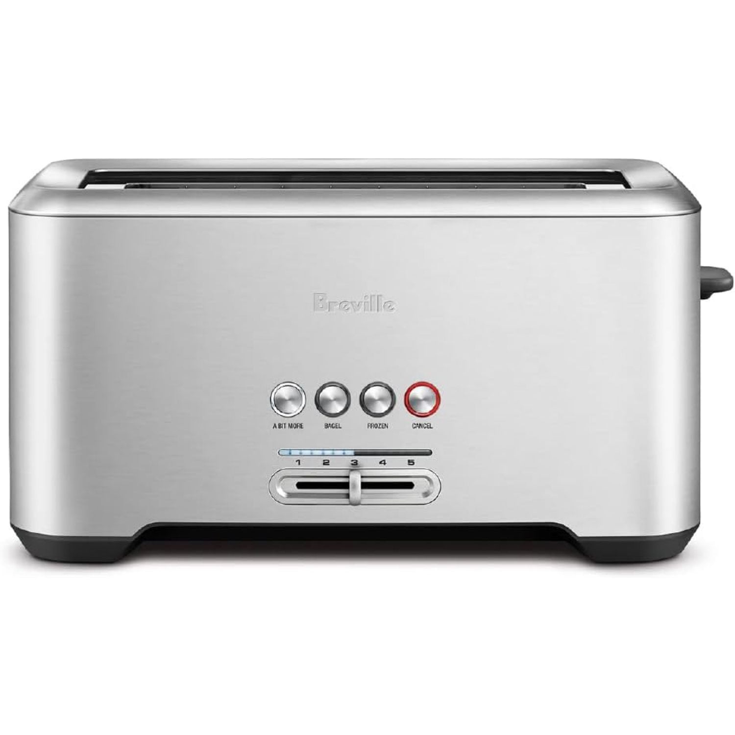 Breville Bit More Toaster 4 Slice BTA730XL, Brushed Stainless Steel ...