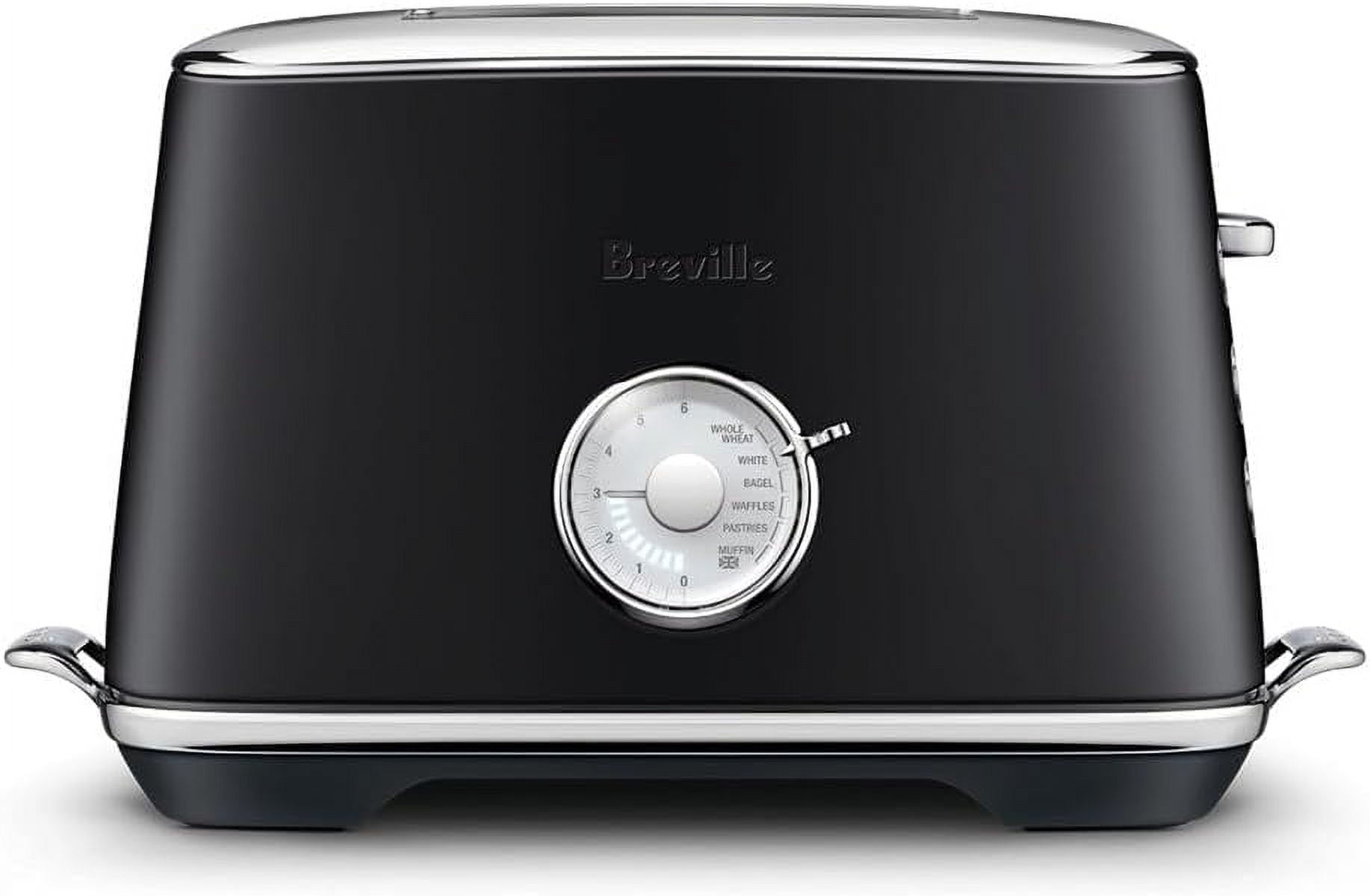 Breville Luxe Toaster 2 Slice BTA735BTR, Black Truffle - Walmart.com