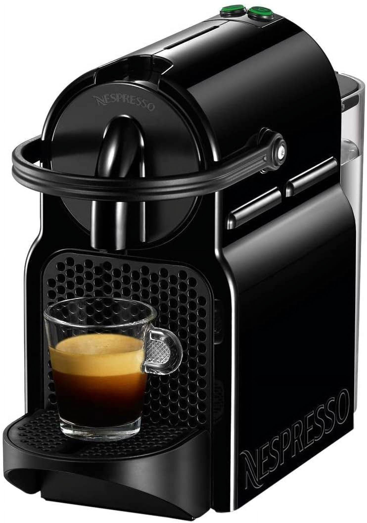 Breville Nespresso Inissia Espresso Maker, Plastic Buttons, Black ...