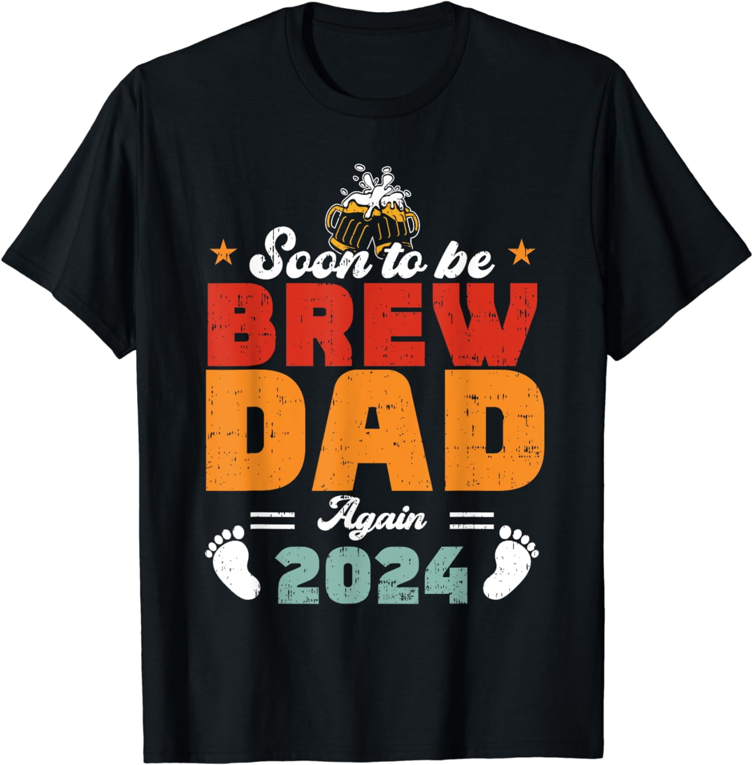 Brew Dad Soon to be Brew Dad 2024 New Dad Craft Beer Dad Breathable ...