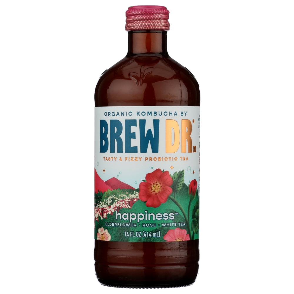Brew Dr. Kombucha - Organic Kombucha, 14oz | Multiple Flavors - Walmart.com